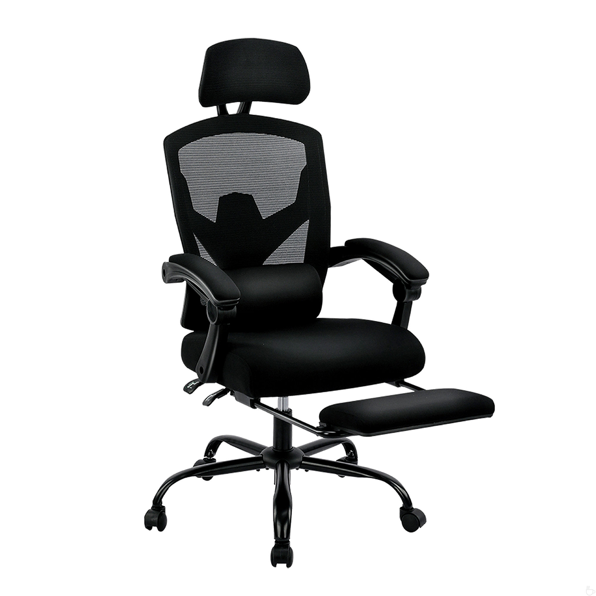 Inbox Zero Mesh High Back Ergonomic Office Chair Lumbar Support Pillow ...