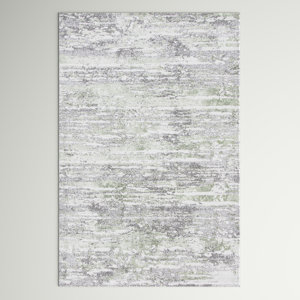 Sand & Stable™ Minot Abstract Gray/Green Area Rug & Reviews | Wayfair