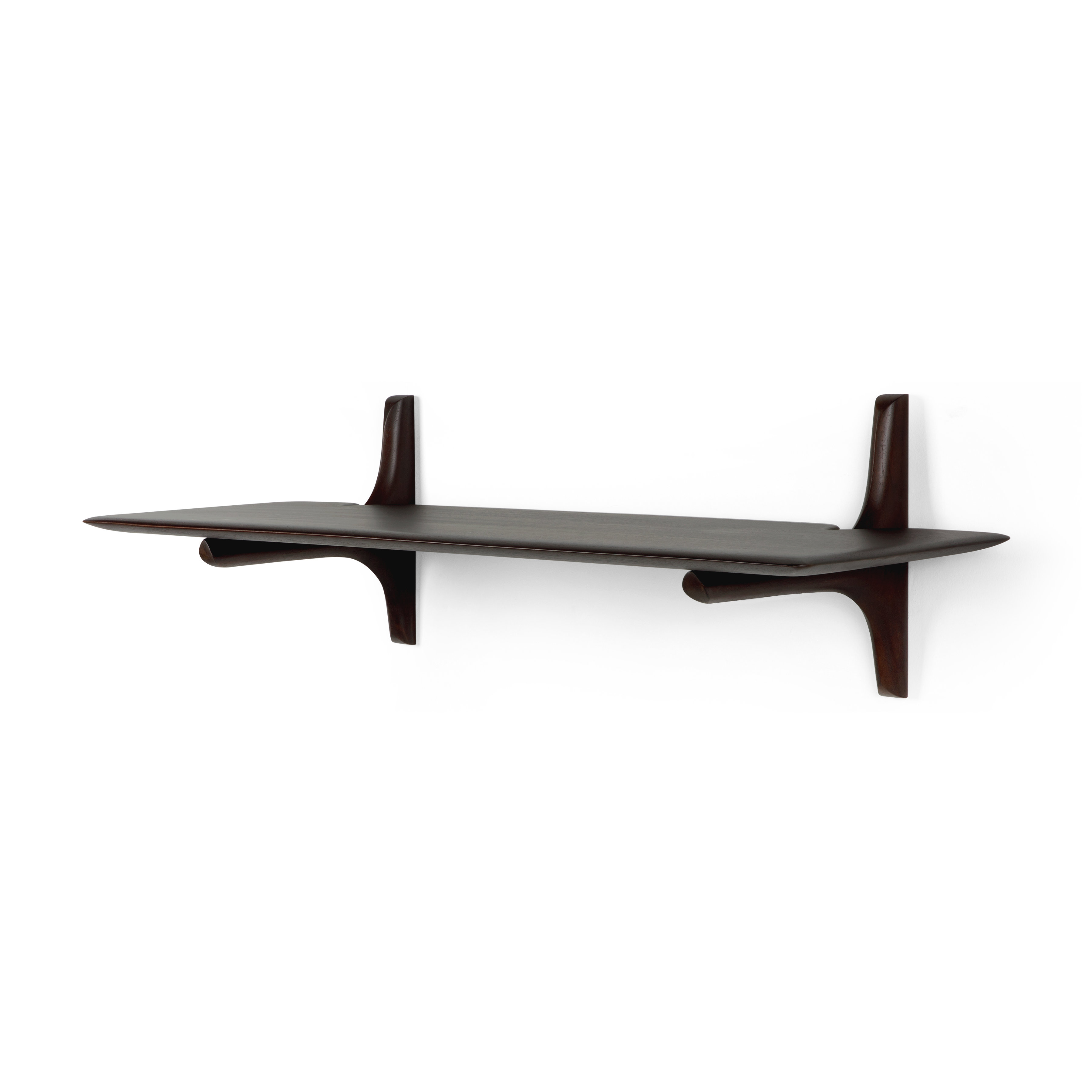 Ethnicraft PI Mahogany Solid Wood Bracket Shelf | Perigold
