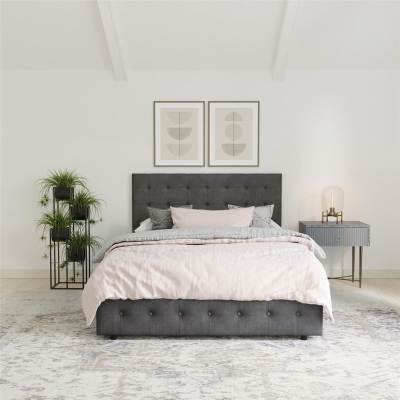 Brayden Studio® Morphis Upholstered Storage Bed & Reviews | Wayfair