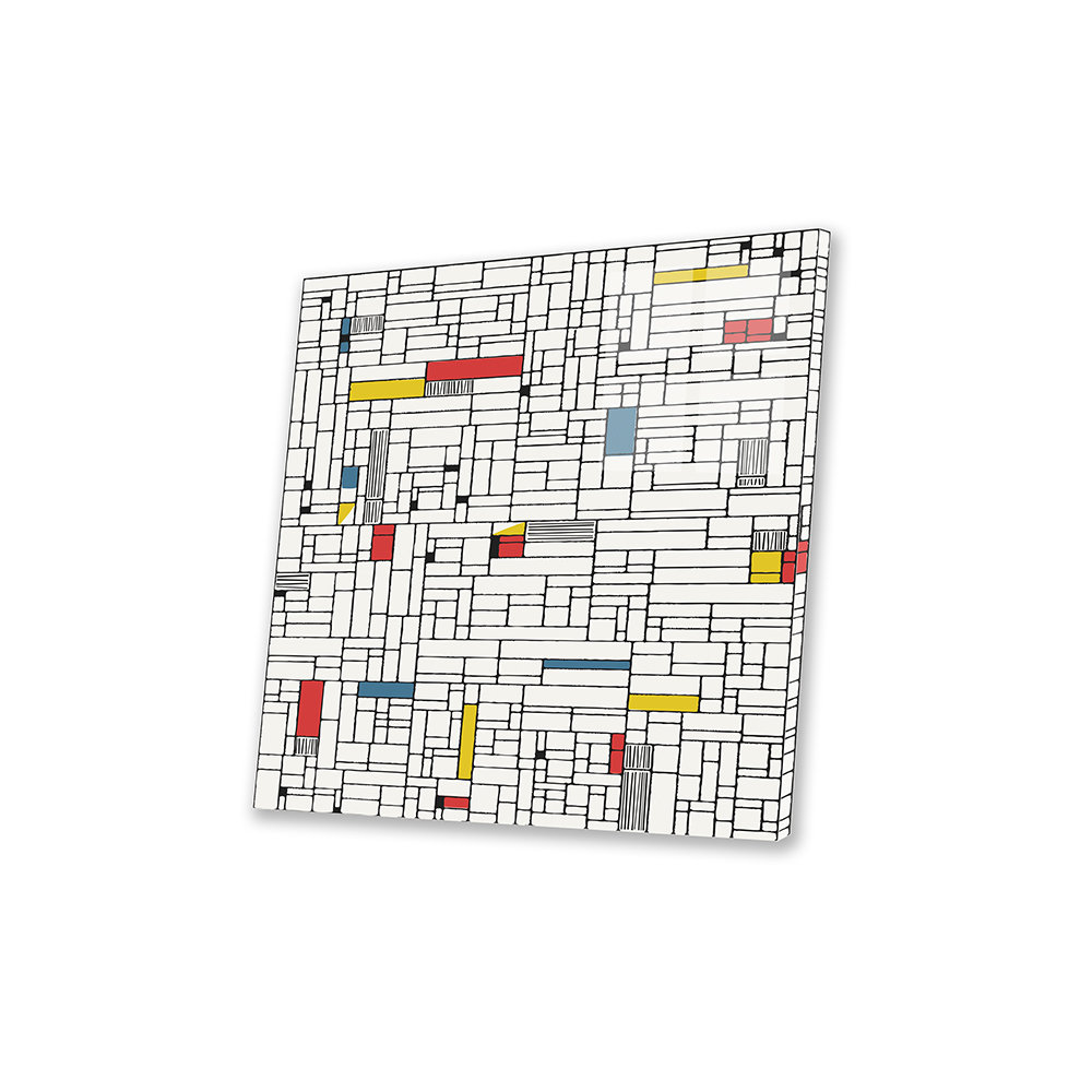 Ivy Bronx Computer Grid - Unframed Graphic Art | Wayfair
