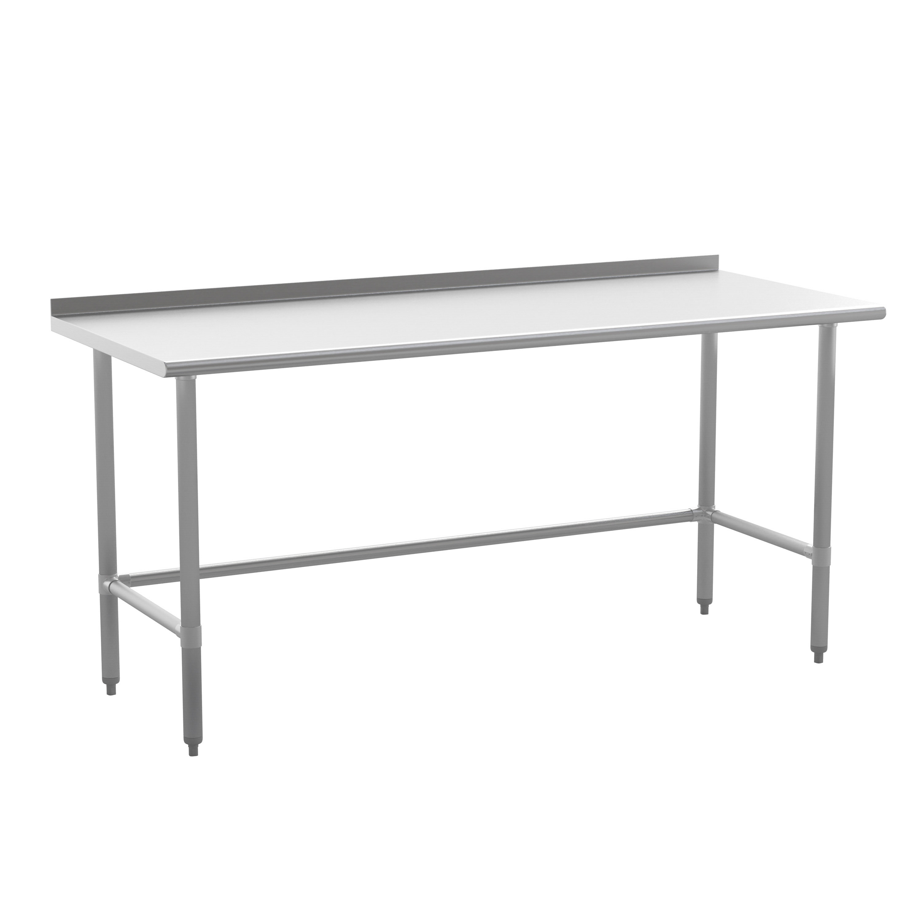 Flash Furniture Commercial Stainless Steel Kitchen Prep And Work Table ...
