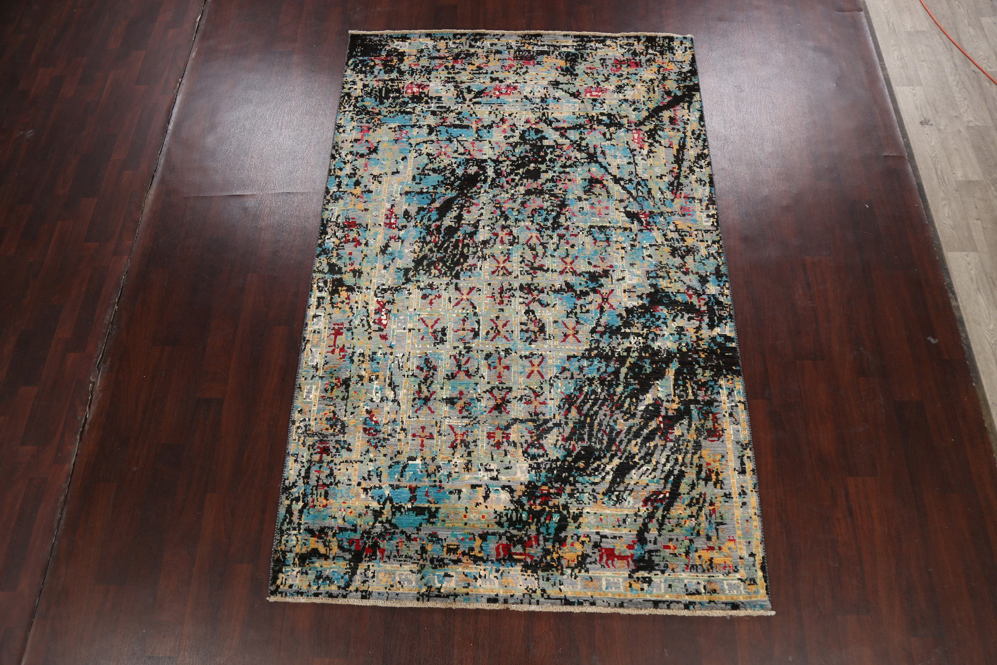 Bloomsbury Market Modern Abstract Oriental Area Rug 6x9 | Wayfair