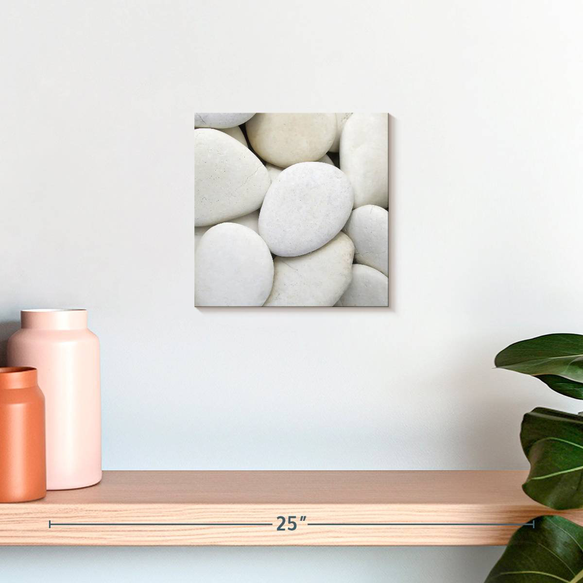 Bungalow Rose Kerrick White Pebbles | Wayfair
