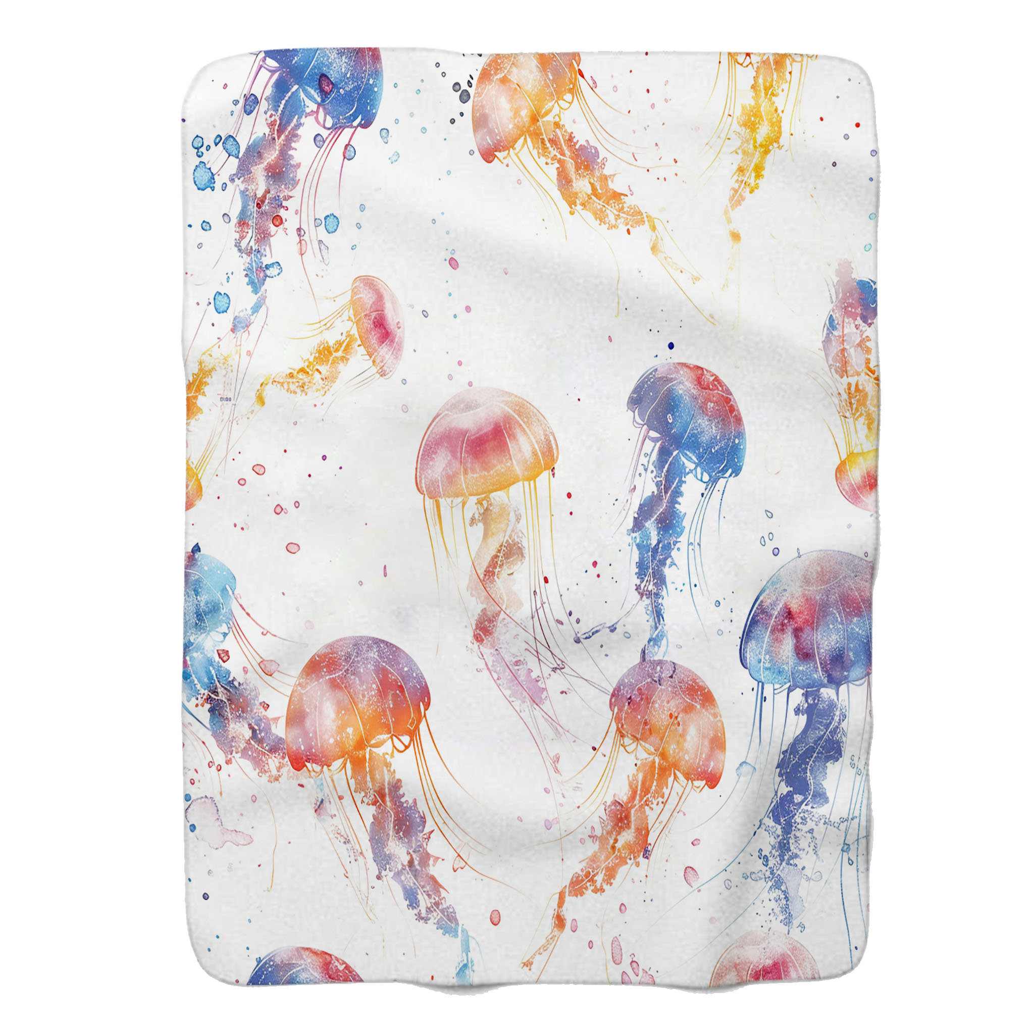 MentionedYou Gentle Sea Creatures - 1 Piece Premium Blanket | Wayfair