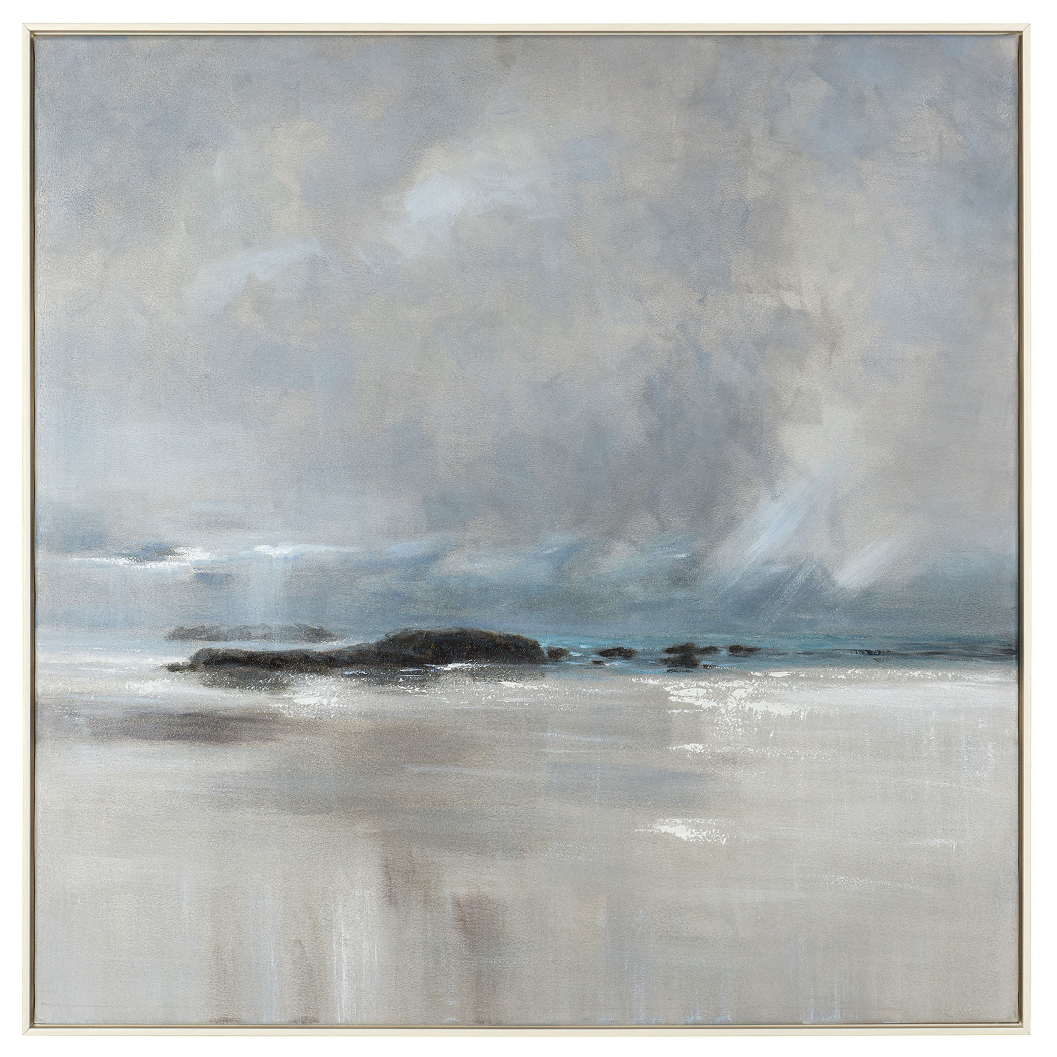 Red Barrel Studio® Soft & Swift - Hand Painted Stretched & Framed ...