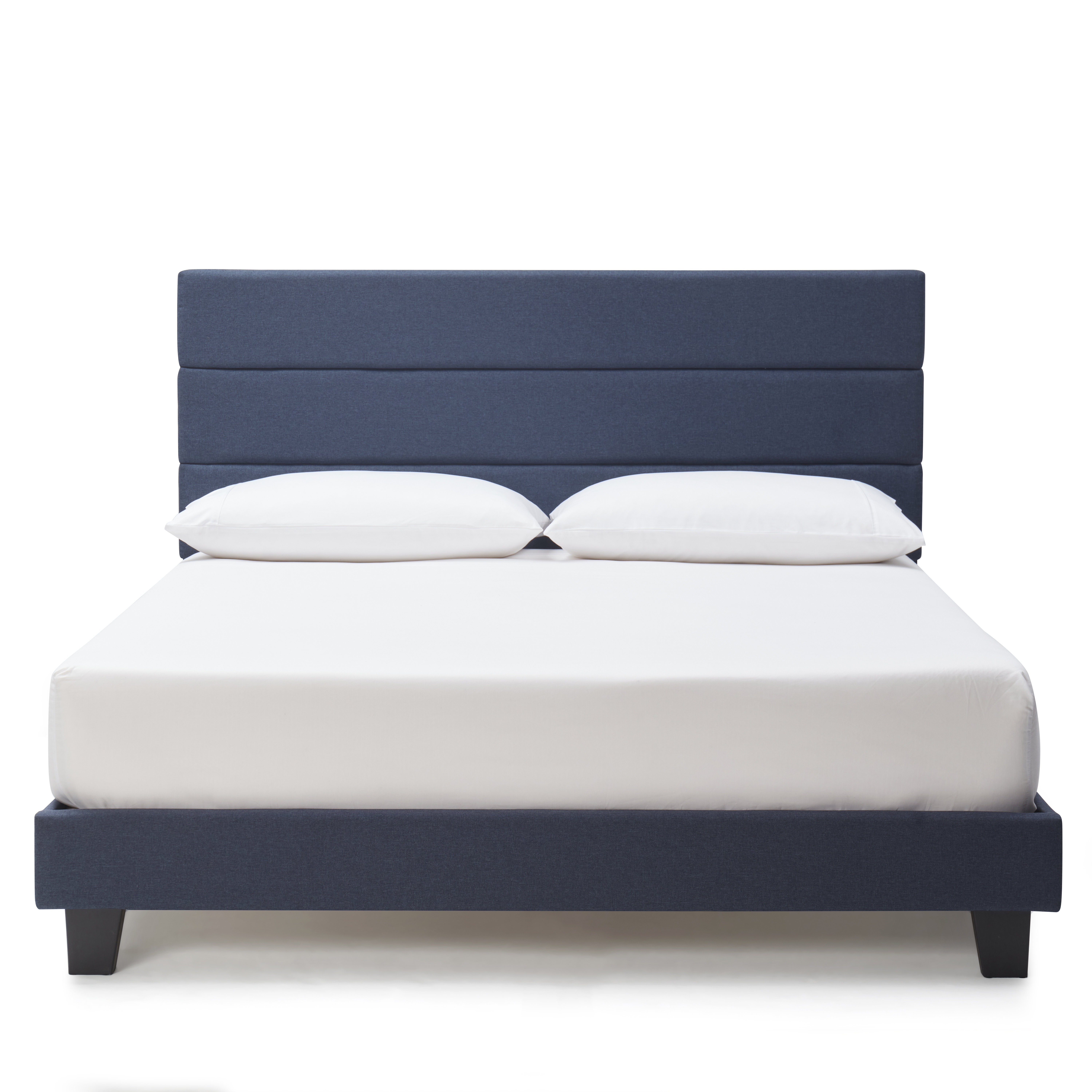 Nestl Horizontal Channel Upholstered Platform Bed | Wayfair