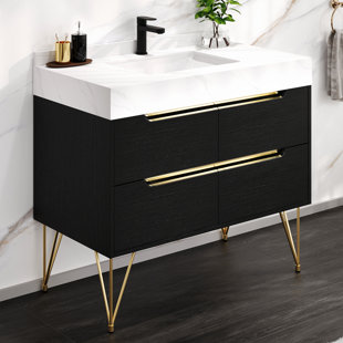 Metal Bathroom Vanities You'll Love | Wayfair