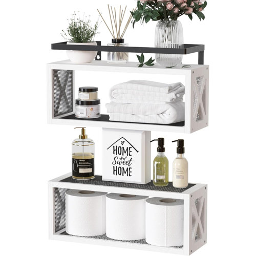 White Wall Shelves | Wayfair