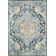 Bungalow Rose Spittle Oriental Sky Blue/Navy/Beige Area Rug & Reviews ...