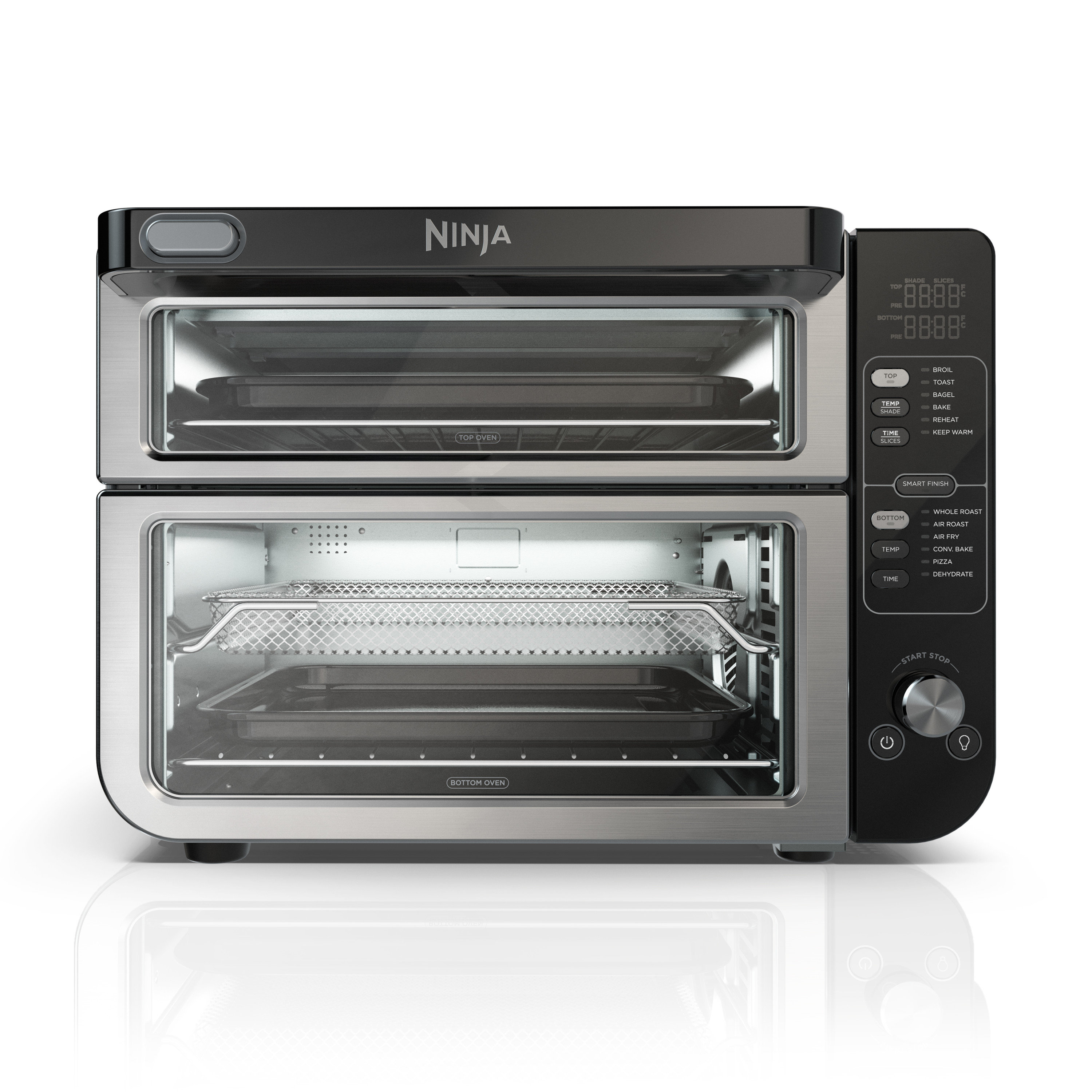 Ninja® 12-in-1 Double Oven with FlexDoor, FlavorSeal & Smart Finish ...