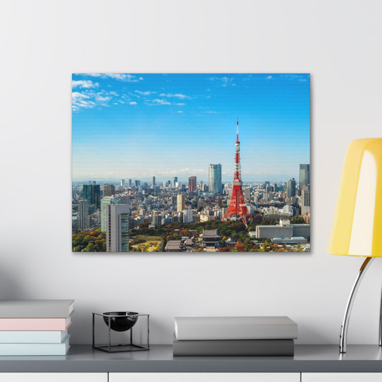 Ivy Bronx Tokyo Daylight Skyline Canvas Artwork Breathtaking Stunning ...