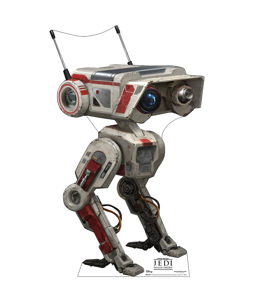 Advanced Graphics Bd-1 (Jedi Fallen Order Disney/Lucas Films) Cardboard ...