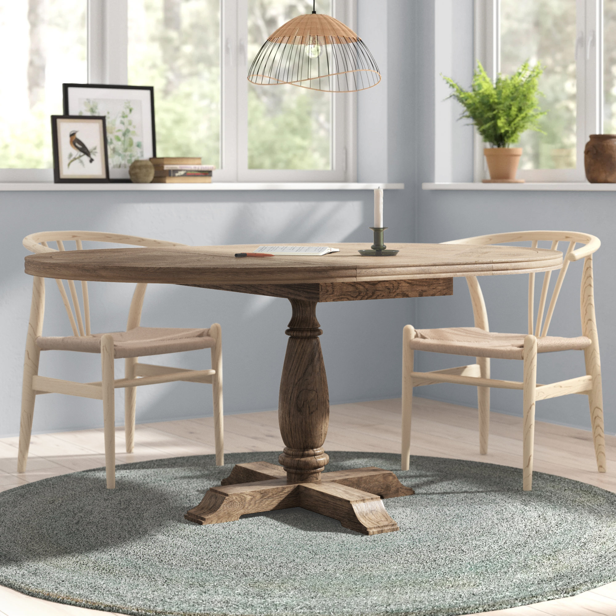 August Grove Heil Extendable Dining Table & Reviews | Wayfair.co.uk