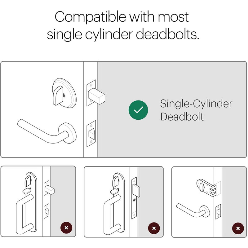 SOSHNA August Wi-Fi, (4th Generation) Smart Lock | Wayfair