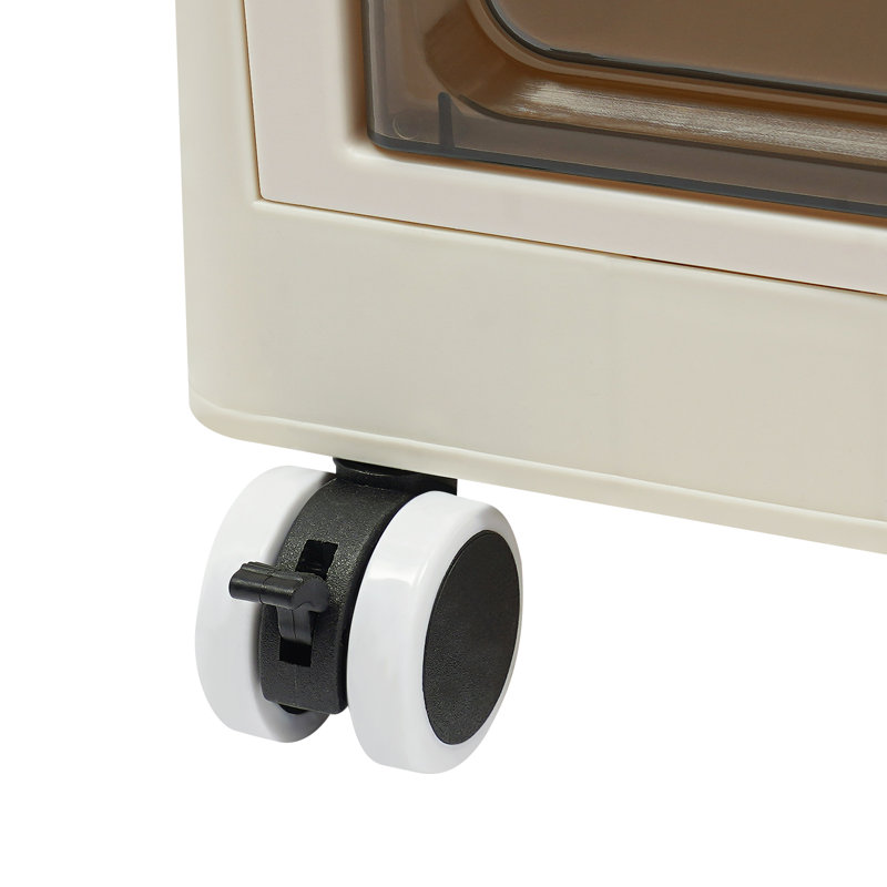 Latitude Run® Farooq Stackable Drawer Storage with Locking Wheels | Wayfair