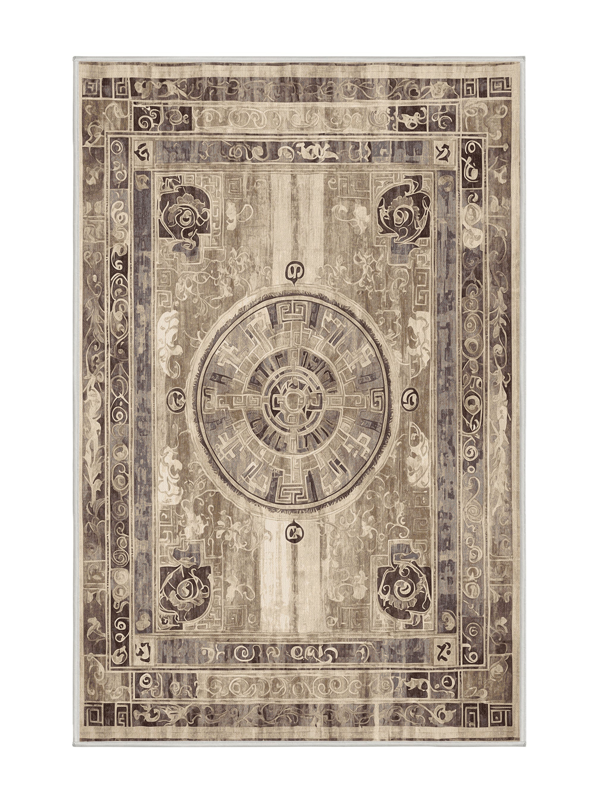 Bungalow Rose Cretan Harmony Rug | Wayfair