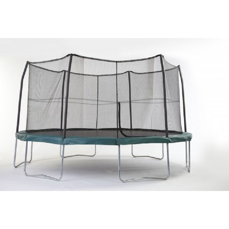 Jumpking 14' Enclosure Netting With 6 Short Poles for 7" Springs | Wayfair