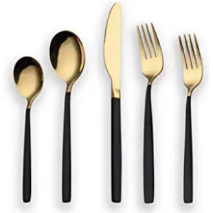 Black Flatware Sets & Black Silverware | From $30 Until 11/20 | Wayfair