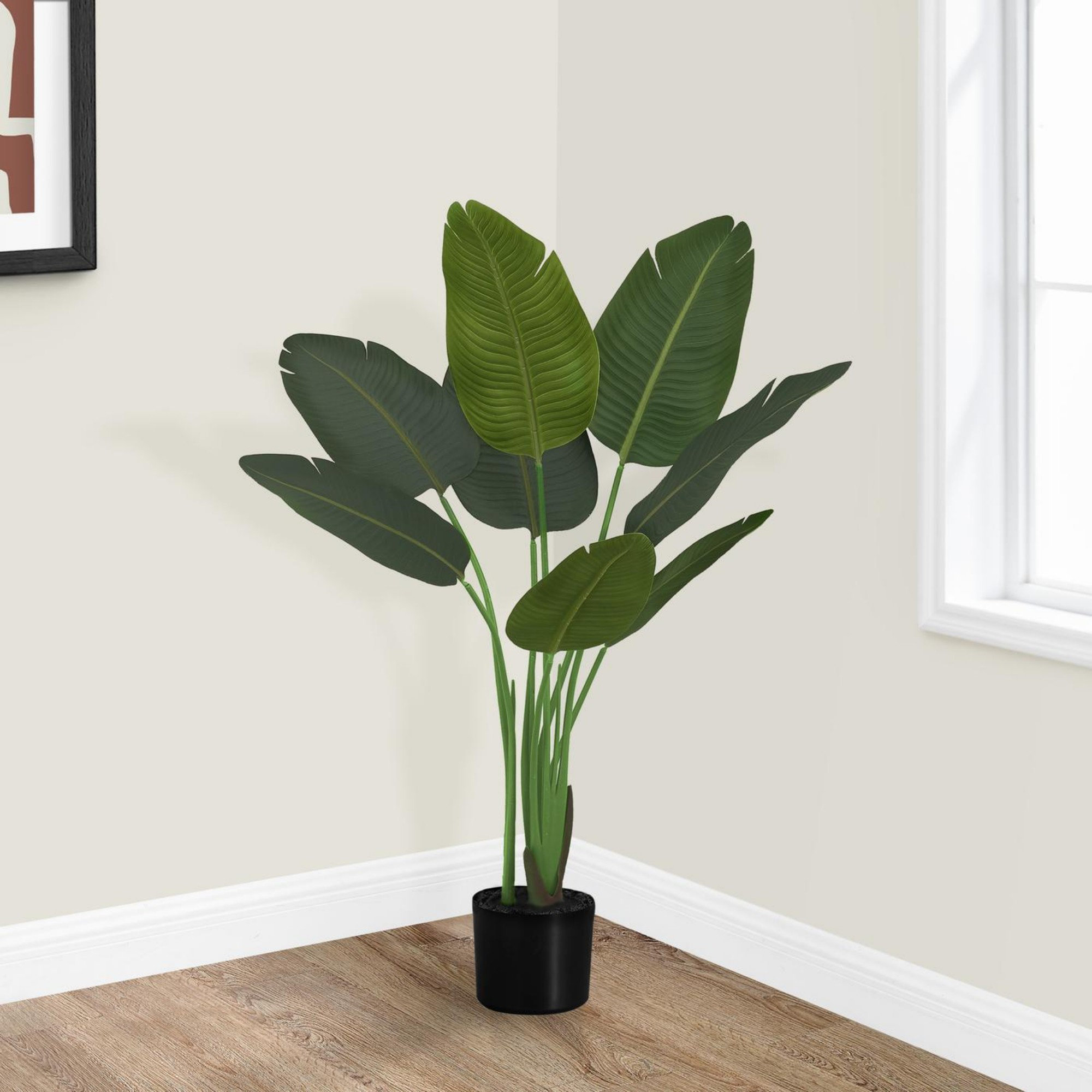 Primrue Bird Of Paradise Lifelike Tree, Indoor,Greenery, Potted ...
