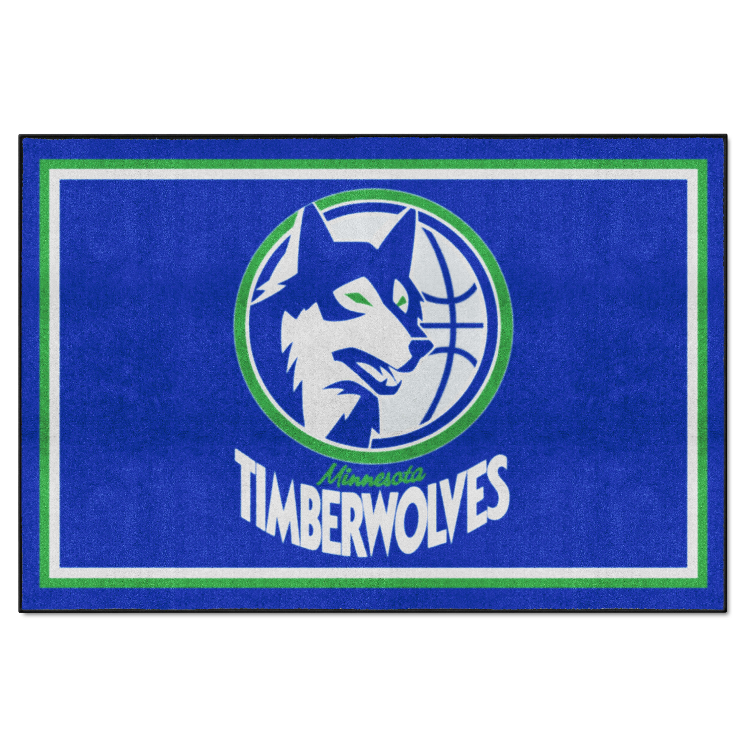 FANMATS Minnesota Timberwolves_NBA Retro Minnesota Timberwolves 5Ft. X ...