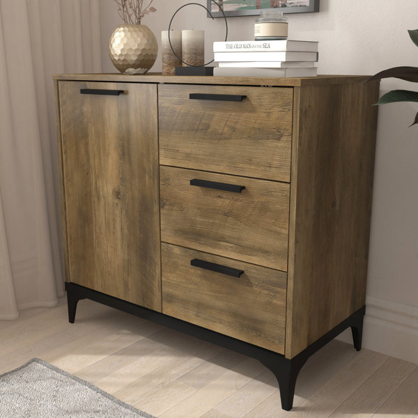 Sideboard 30cm Depth Oak | Wayfair.co.uk