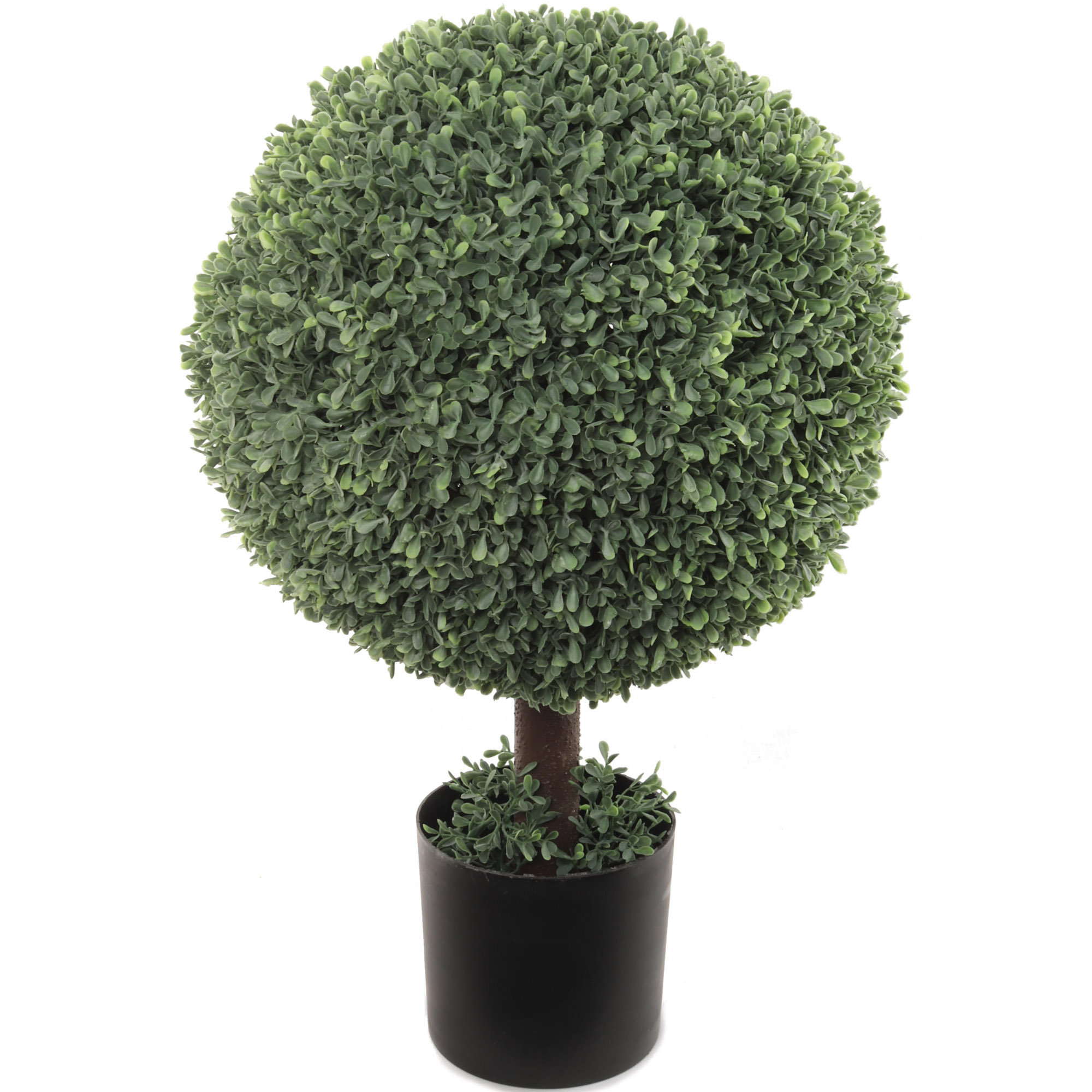 Primrue Realistic Artificial Boxwood Topiary in Pot | Wayfair