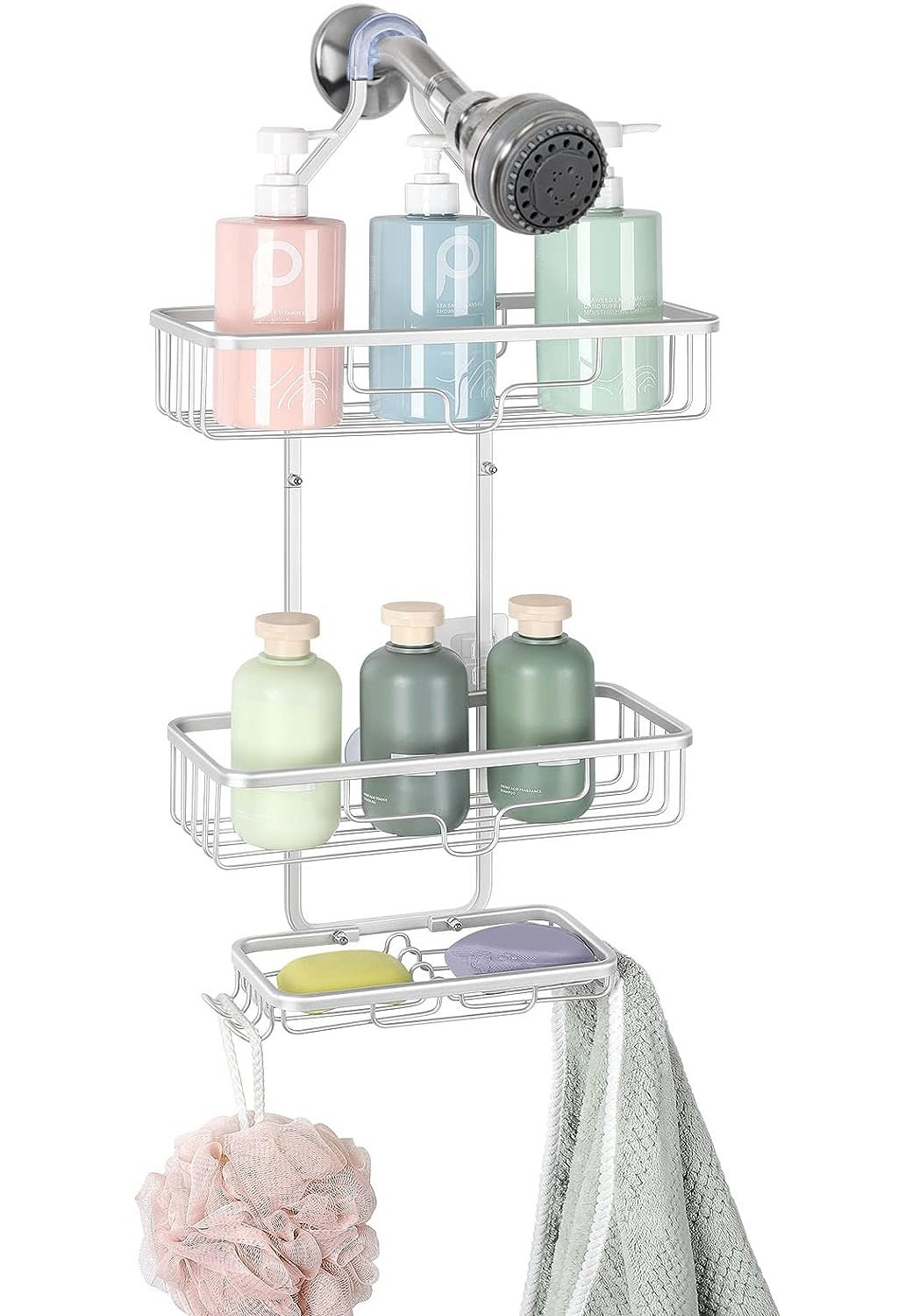 Rebrilliant Madacsi Hanging Shower Caddy | Wayfair