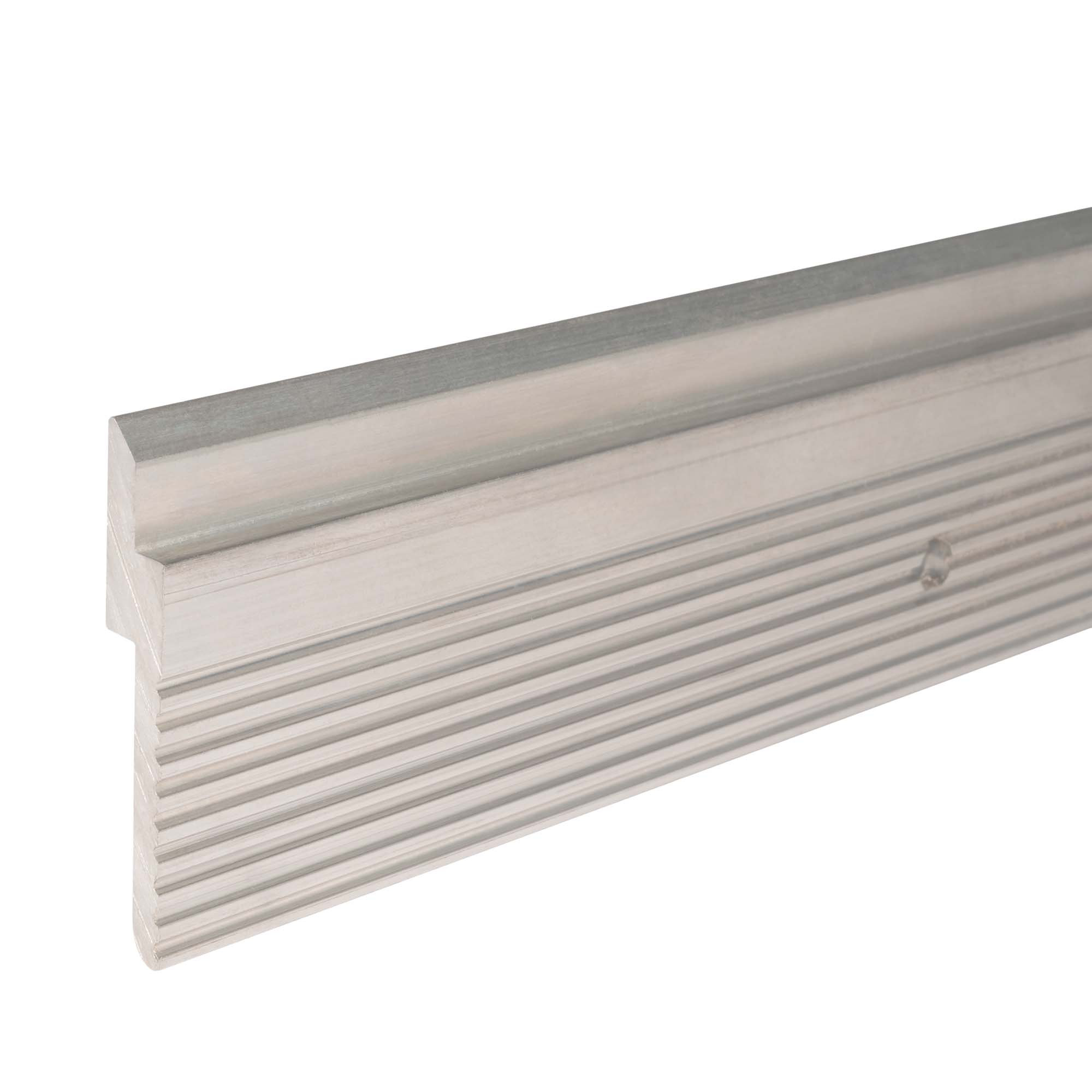 Outwater 46" Length 2 Pack Mill Finish Aluminum Z Panel Hanger Clip ...