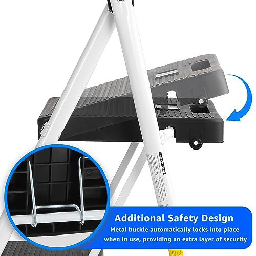 WFX Utility™ 2 - Step Steel Step Ladder & Reviews | Wayfair