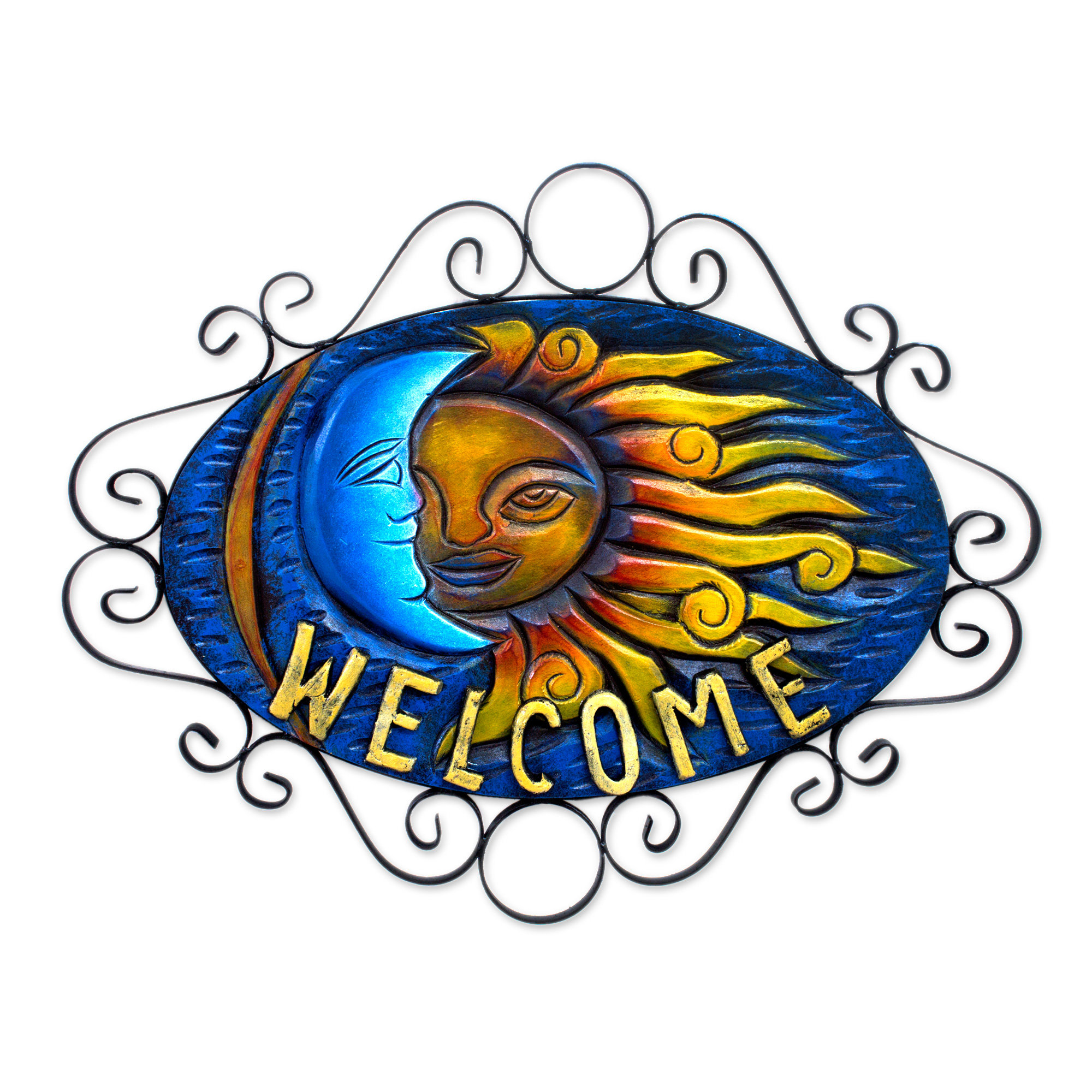 World Menagerie Demi-Lee Sun and Moon Welcome Garden Plaque & Reviews ...