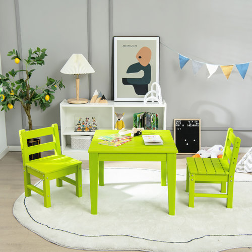 Square Toddler & Kids Table & Chair Sets You'll Love - Wayfair Canada