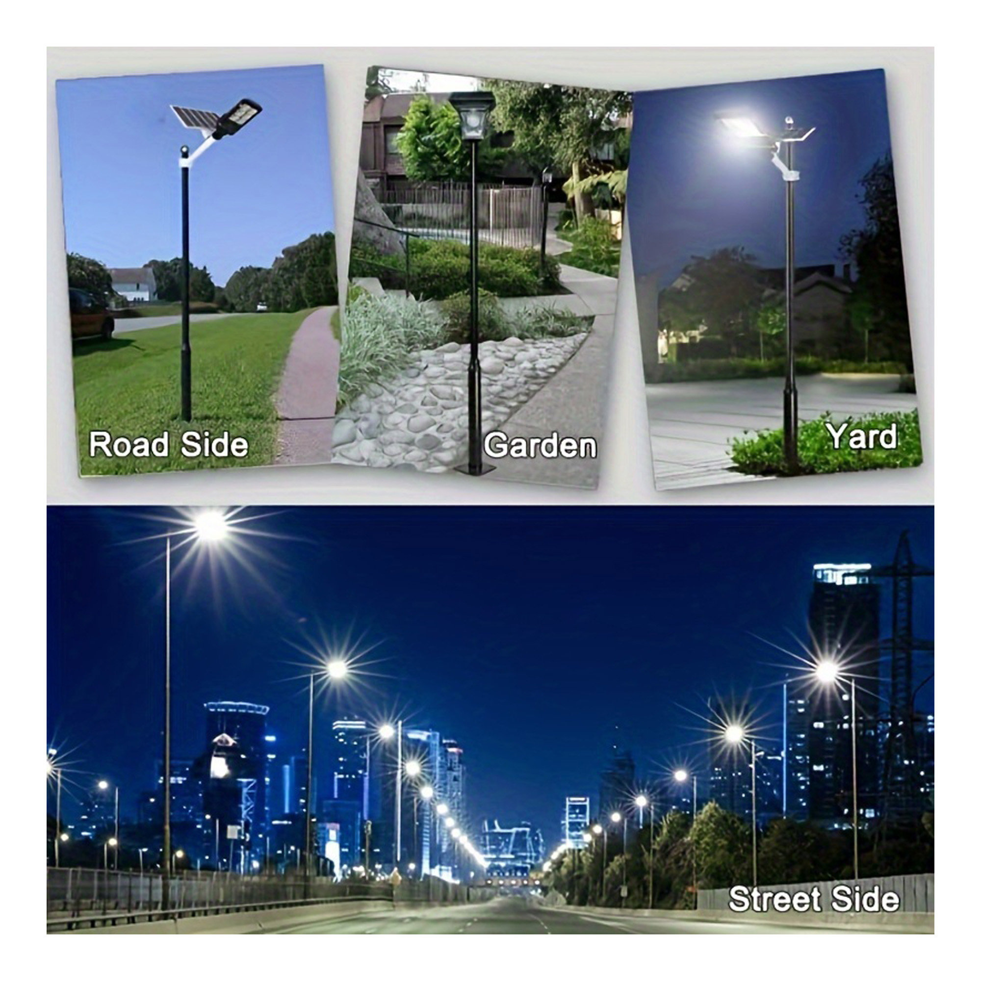 Taroo Clocks Splicing Lamp Poles, Street Light Pole, Metal Street Lamp ...