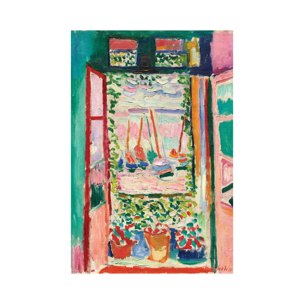 East Urban Home 'Open Window at Collioure (1905)' by Henri Matisse ...