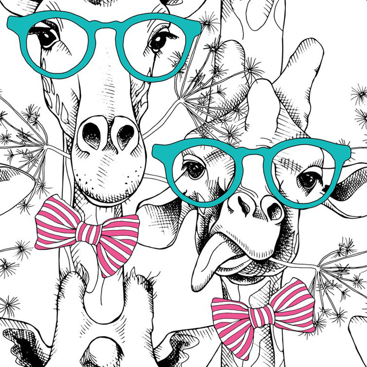 Happy Larry Wilsey No Pattern and Not Solid Colour Wallpaper | Wayfair ...