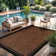 Ebern Designs Mekih Summer Indoor Outdoor Solid Rug_Nut Brown & Reviews ...