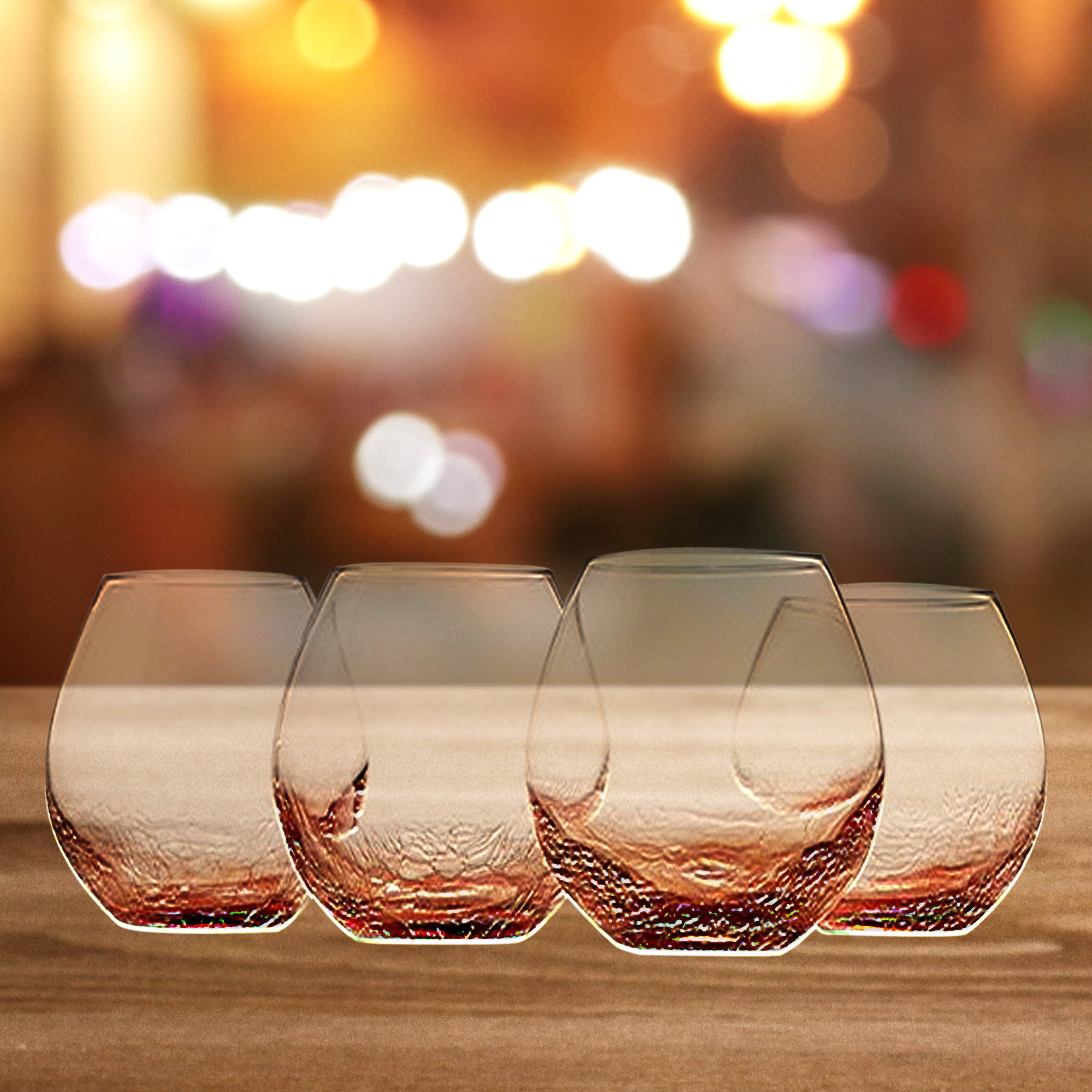 NutriChef 4 Piece 19 oz. Drinking Glass Set | Wayfair