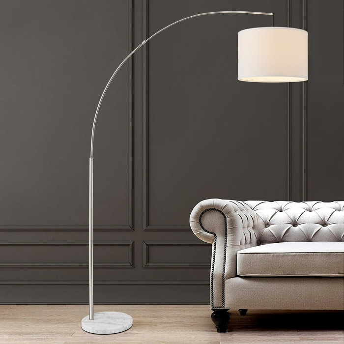 Latitude Run® Modern Arc Floor Lamp For Living Room Arching Hanging ...