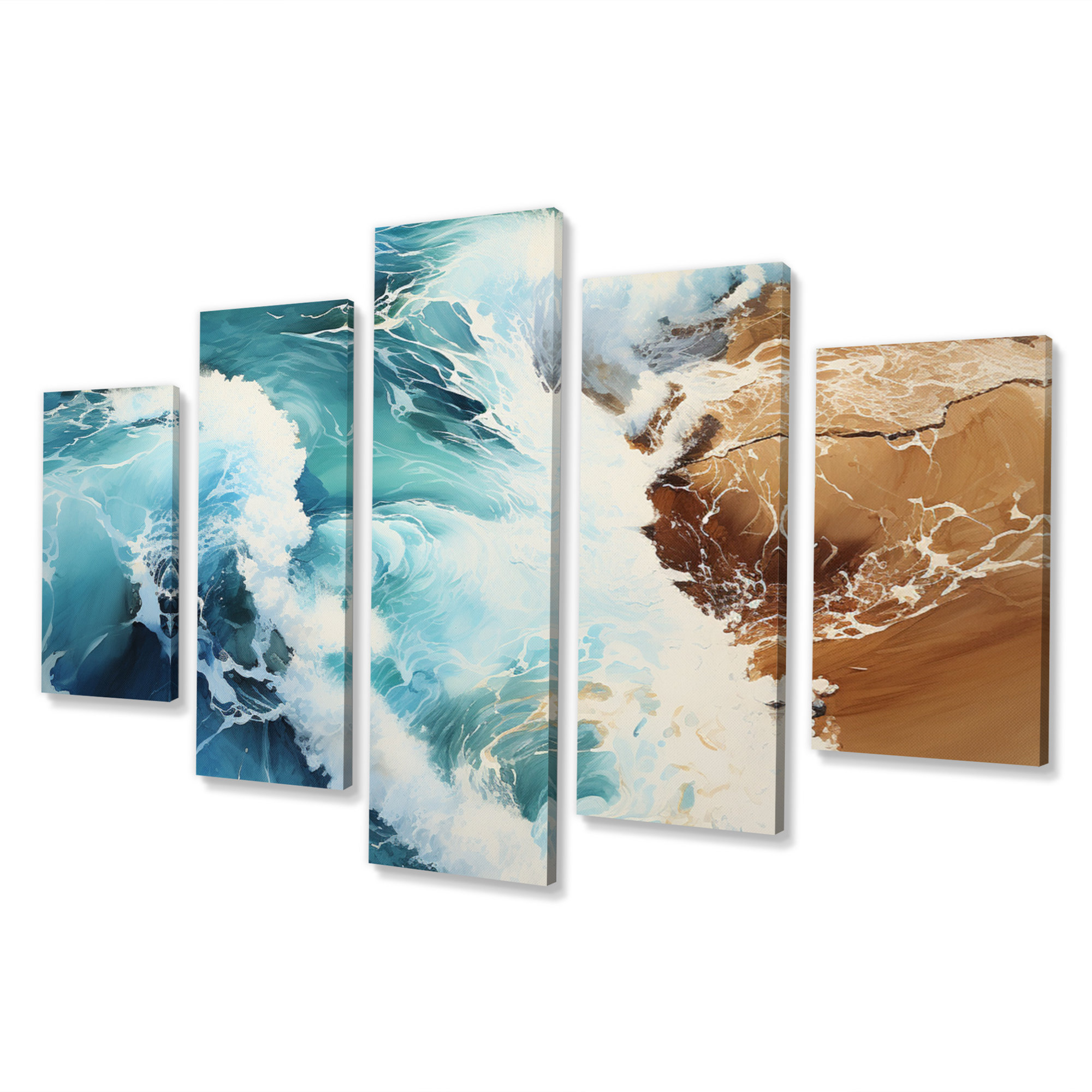 Dovecove Beach Photo Seaside Reflections X - Nautical & Beach Wall Art ...