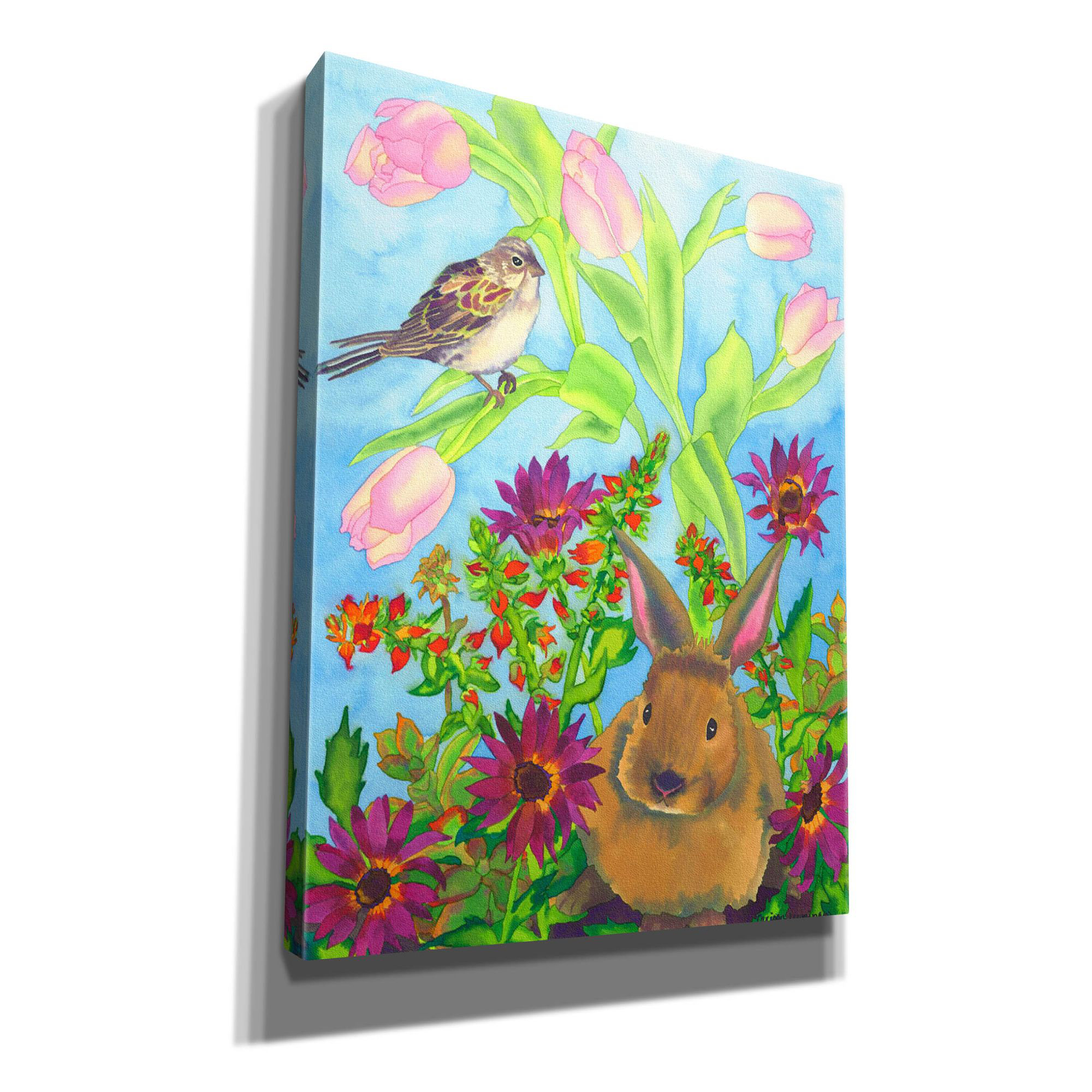 Rosalind Wheeler 'Bunny And Sparrow' By Carissa Luminess - Wayfair Canada