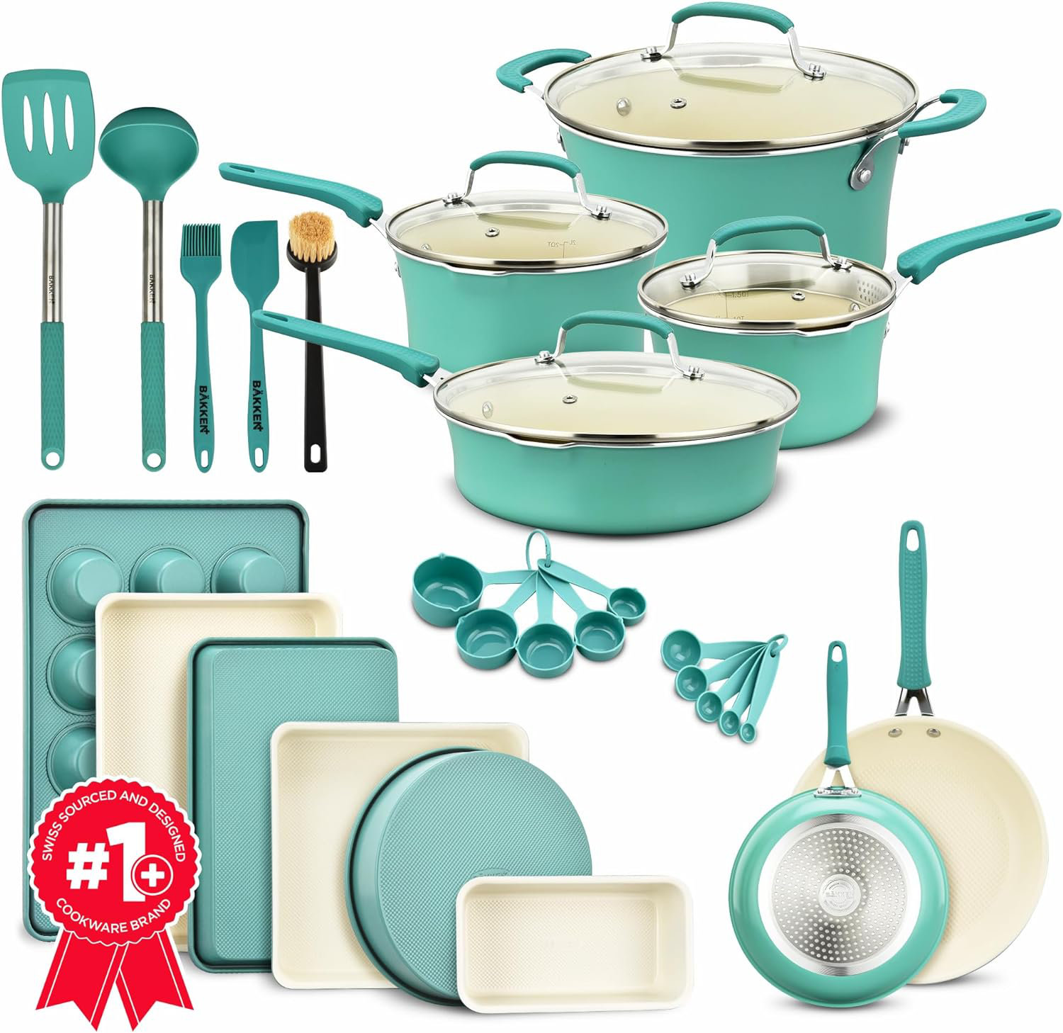 CG INTERNATIONAL TRADING 23 - Piece Aluminum Cookware Set | Wayfair
