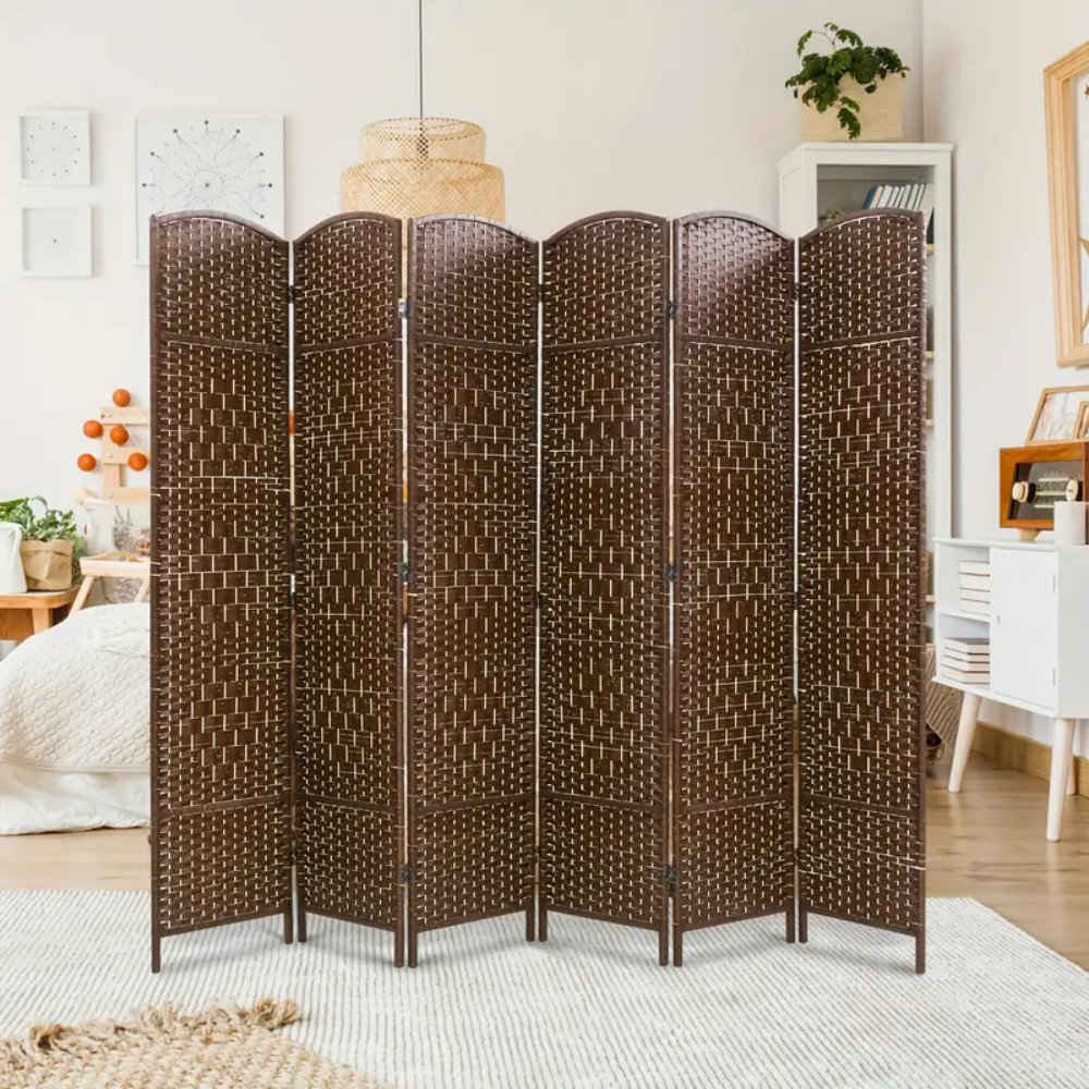 Red Barrel Studio Room Divider Folding Privacy Divider Indoor Wall ...