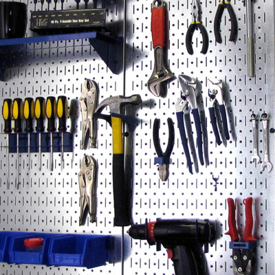 WFX Utility™ Utility Tool Storage and Garage Pegboard Organizer 32"H x ...