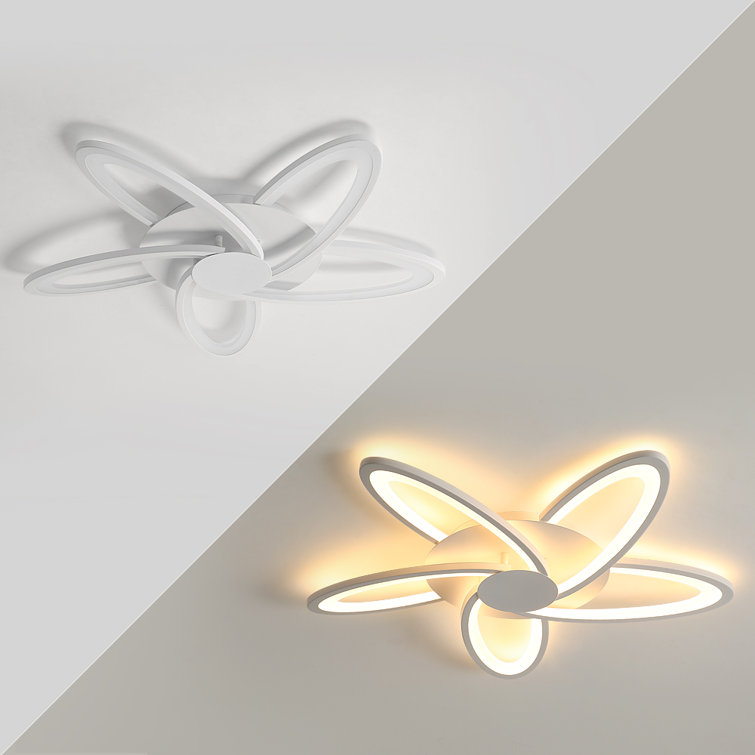 Ivy Bronx Adalheida 1-Light 70cm Flush Mount | Wayfair.co.uk