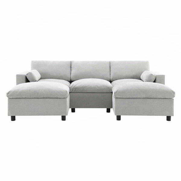 Latitude Run® Comfortable Modular Sectional Sofa with Storage and ...