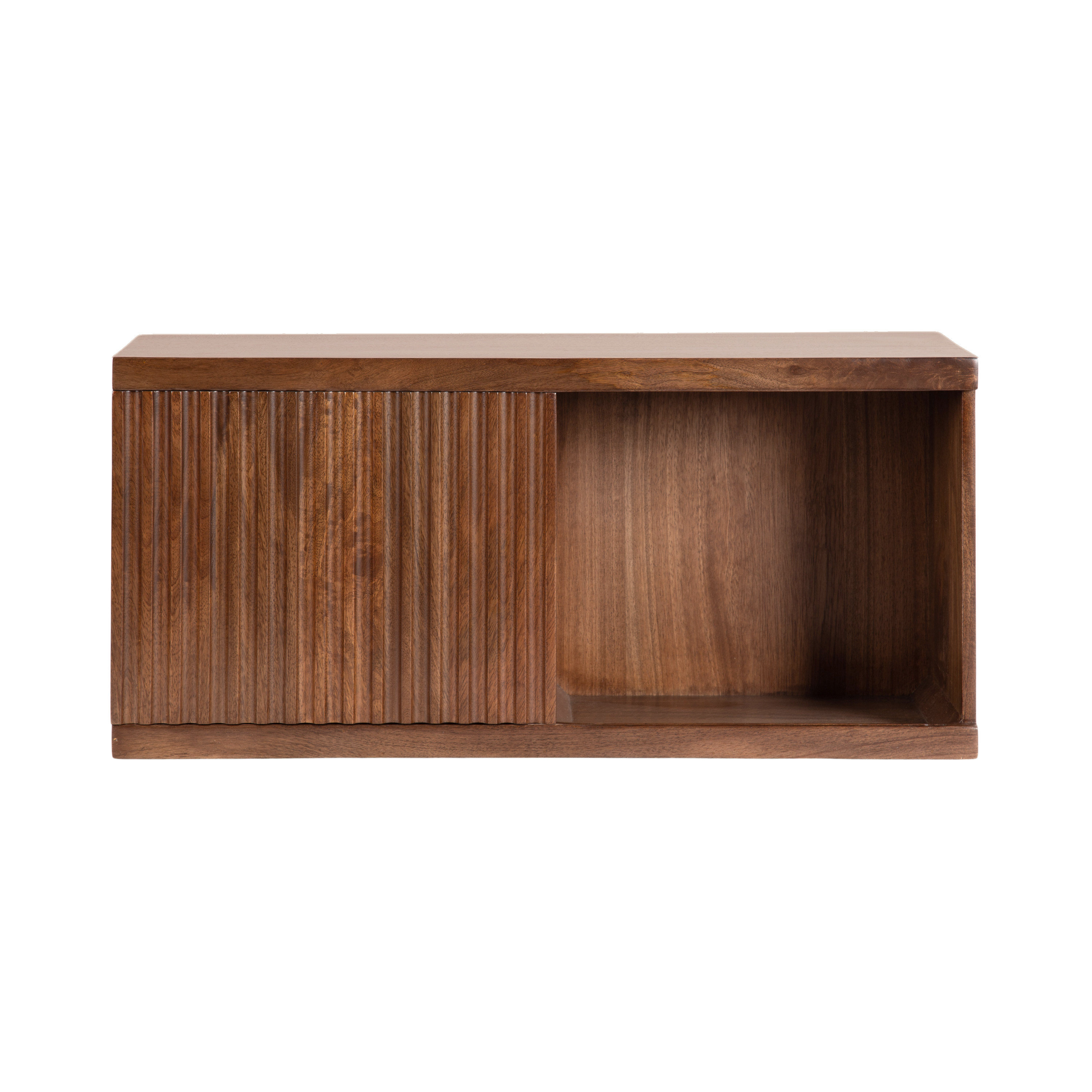 Ebern Designs Wooden Wall Cabinet with Sliding Door & Reviews | Wayfair