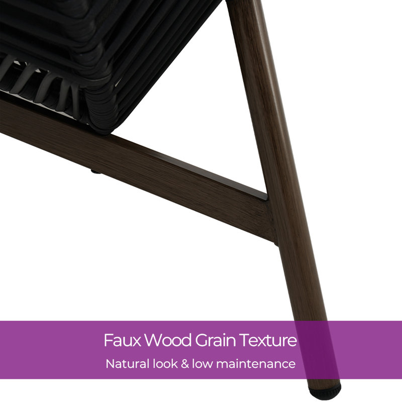 Langley Street Lyall Cuddle Wicker Outdoor Lounge Chair & Reviews ...