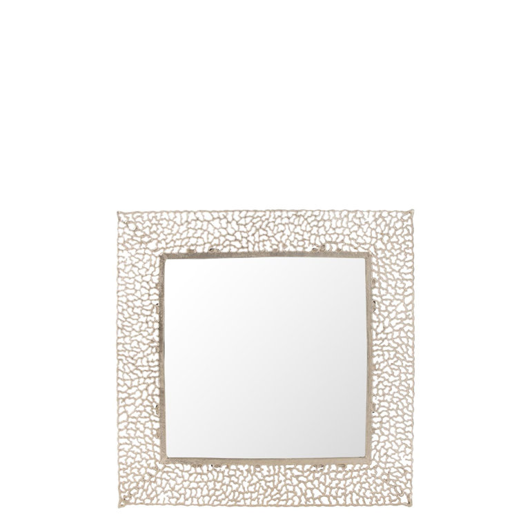 Brayden Studio Ajayla Square Metal Wall Mirror | Wayfair.co.uk