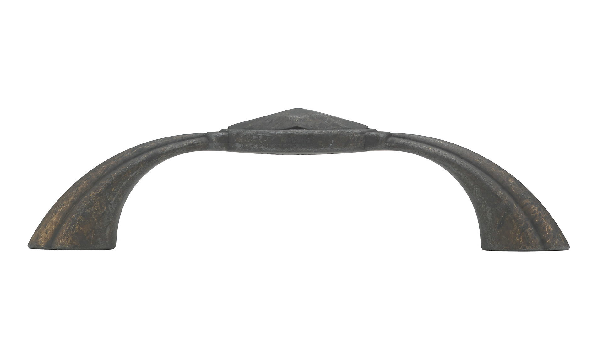 Richelieu Art Deco Traditional Metal Pull 3 25/32" Center to Center ...