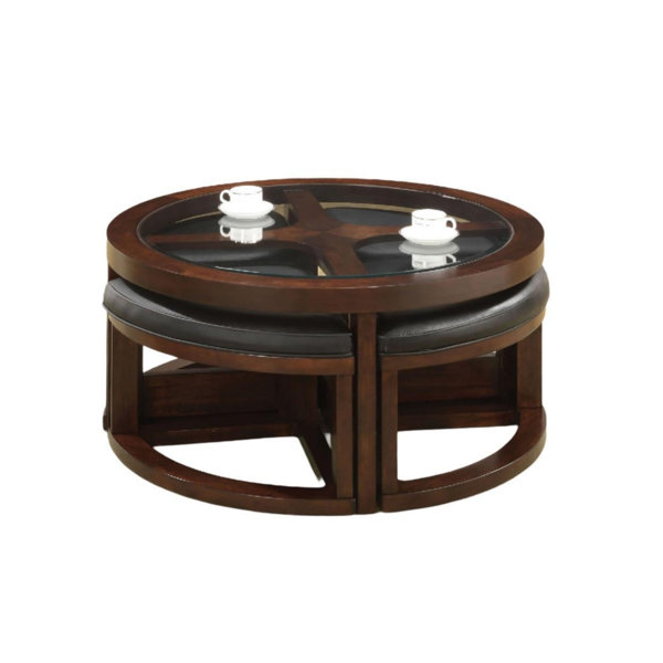 Wildon Home® Dark Walnut Coffee Table | Wayfair